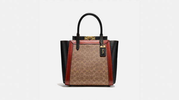 Coach Troupe Tote In Signature Canvas – MXR
