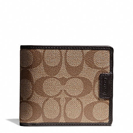 Coach Signature Coated Canvas Wallet – MXR